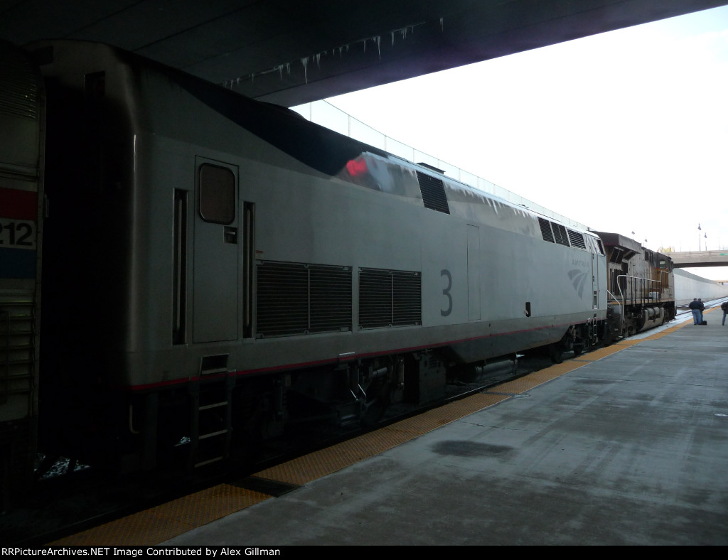 Amtrak 3 Eastbound